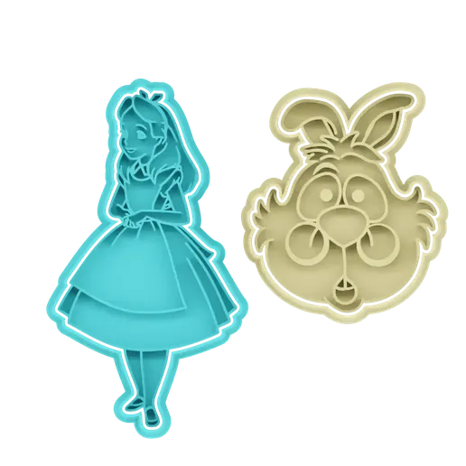 STL file COOKIE CUTTER alicia 🍪 ・3D printer design to download・Cults