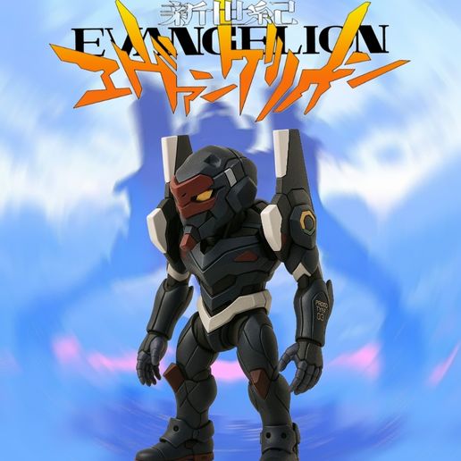 🤖 Evangelion - Complete EVA Units Pack + Display Base・ STL File for 3D ...