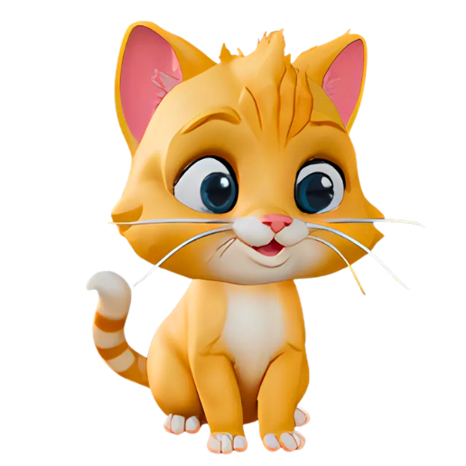 STL file Cute Stylized Cat Character - STL Printable 🐱 ・Model to ...