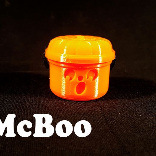 🎃 Mini Halloween McBuckets・Free 3D File for ・Cults
