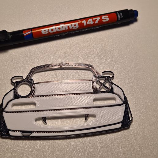 STL file Mazda Miata Keychain 🚗 ・Design to download and 3D print・Cults