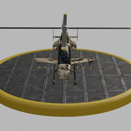 🚁 Helicopter Combat・ STL File for 3D printing・Cults