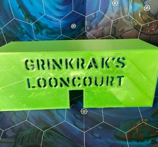 🔨 Holder for GRINKRAK'S LOONCOURT, War hammer Underworlds, Gnarlwood WU ...