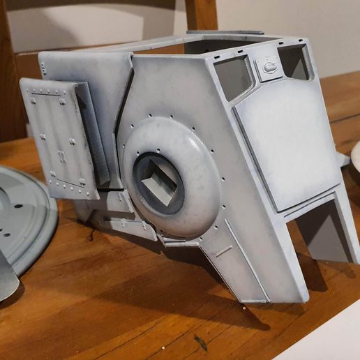 AT-ST SCREEN ACCURATE PLUS OPTIONAL GUNSHIP・ STL File for 3D printing・Cults