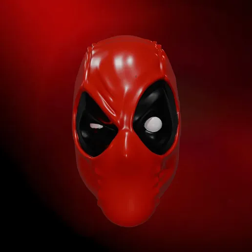 3D file 3D Deadpool Key Chain 🔑 ・3D printer model to download・Cults