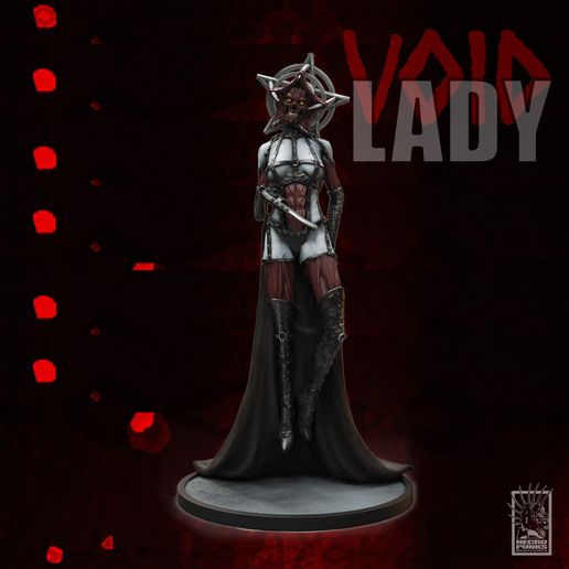 👹 Void Lady・ 3D File for 3D printing・Cults