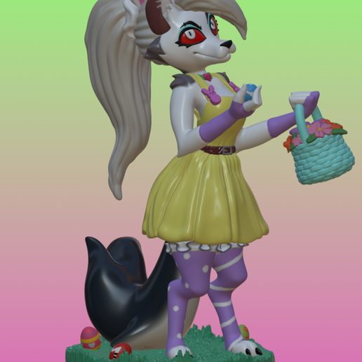 🐉 Easter loona・ STL File for 3D printing・Cults
