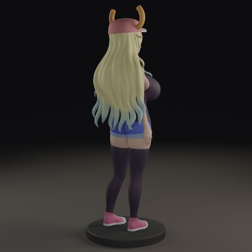 🐉 Kobayashi-san Chi no Maid Dragon - Lucoa・ 3D File for ・Cults
