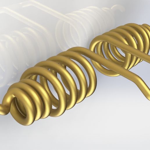 Free STL file spring 🧞‍♂️ ・3D printable design to download・Cults