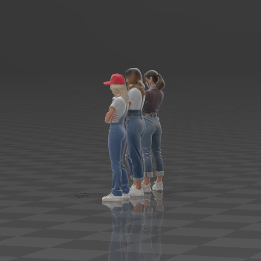🔧 "PIT QUEENS" - Set 1 | 3 Female Racers & Mechanics - 1/64 Scale 🔧 ...