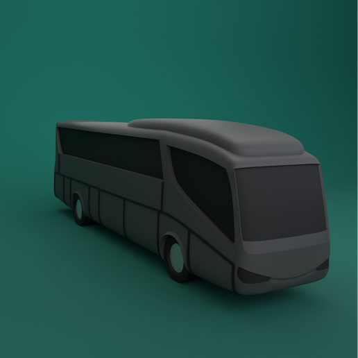 🚌 Bus 3D・ STL File for 3D printing・Cults