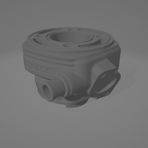 💭 3d Scann Minarelli Stage 6 mk2 Sport pro 70cc cylinder・ STL File for ...