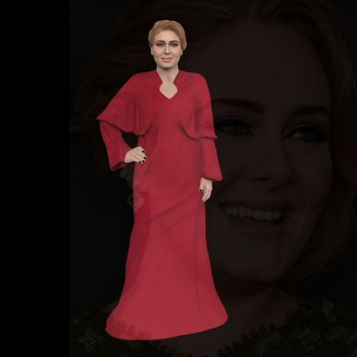 🎨 Adele ready for full color 3d printing・ 3D File for 3D printing・Cults