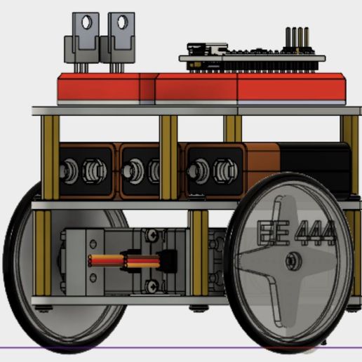 🔌 Circular Robotics Chassis (Three-Layer)・Archivo 3D Gratis para ・Cults