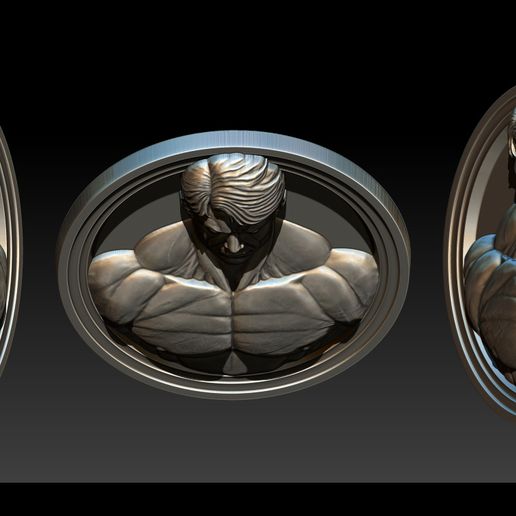 ♂️ Male Bodybuilder Bas Relief・Free 3D File for 3D printing and CNC ...