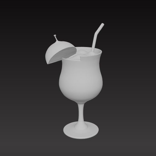 🍸 cocktail・ STL File for 3D printing・Cults