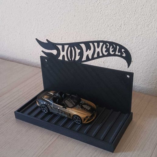 🥵 Hot Wheels Stand・Free STL File for 3D printing・Cults