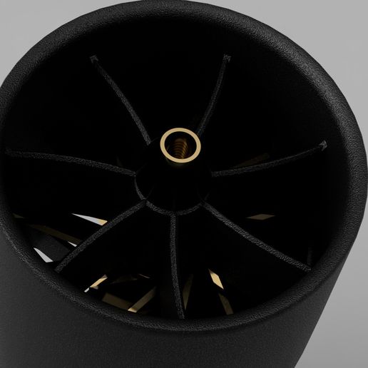 ⛵ Submarine Pump Jet concept.・Free STL File for ・Cults
