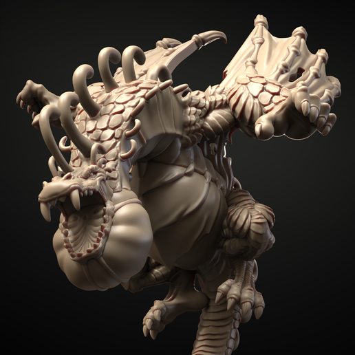 Fichier STL toxic Dragon 🐉 ・Objet imprimable en 3D à télécharger・Cults
