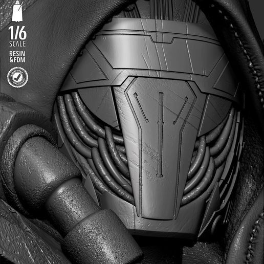 🗿 DARTH MARR SCULPTURE - TESTED AND READY FOR 3D PRINTING・ 3D File for ...