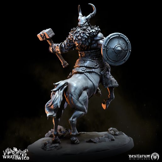⚔️ Centaur Warriors x 3・ 3D File for 3D printing・Cults
