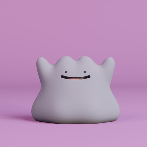 🐉 Ditto・Free STL File for ・Cults