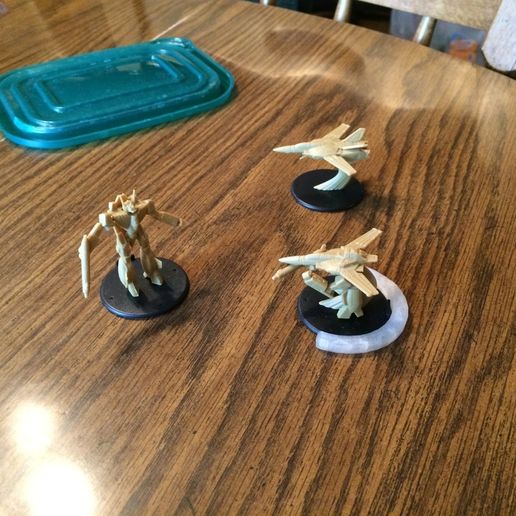 🎲 Robotech RPG Tactics base marker・Free 3D File for ・Cults