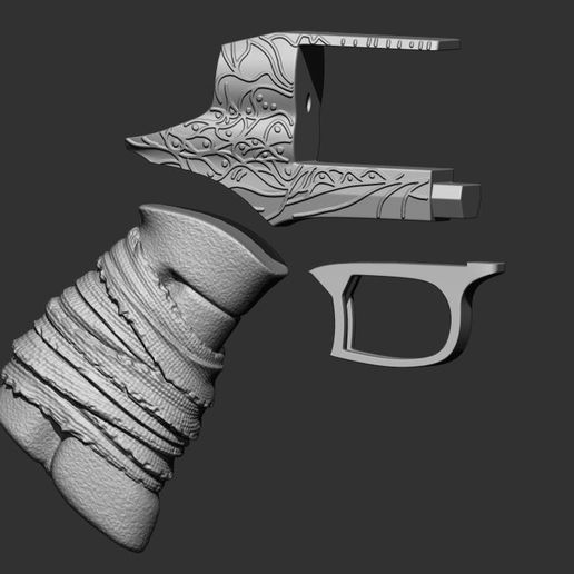 🔫 Malfeasance Gun - Destiny 2 Gun・ STL File for ・Cults