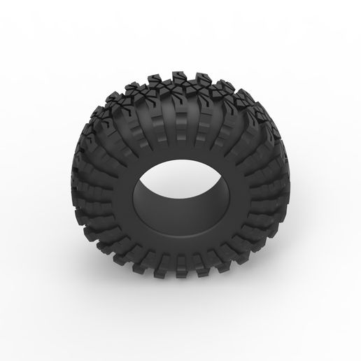 🚗 Diecast offroad tire 135 Scale 1:25・ 3D File for 3D printing・Cults