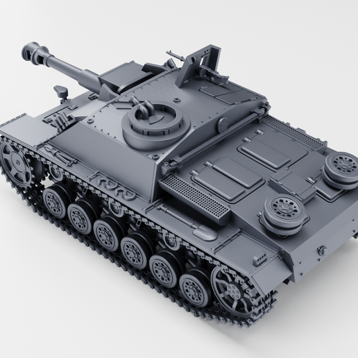 🇩🇪 STUH 42 (Sturmhaubitze 42 Ausf.G) + 3 Tankmen + side armor (Germany ...