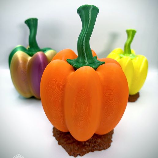Archivo STL Screaming Bell Peppers + Llaveros 🔔 (3MF)・Objeto imprimible ...