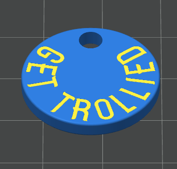 🪙 Get Trollied Trolley Token (Commercial License)・ STL File for 3D ...
