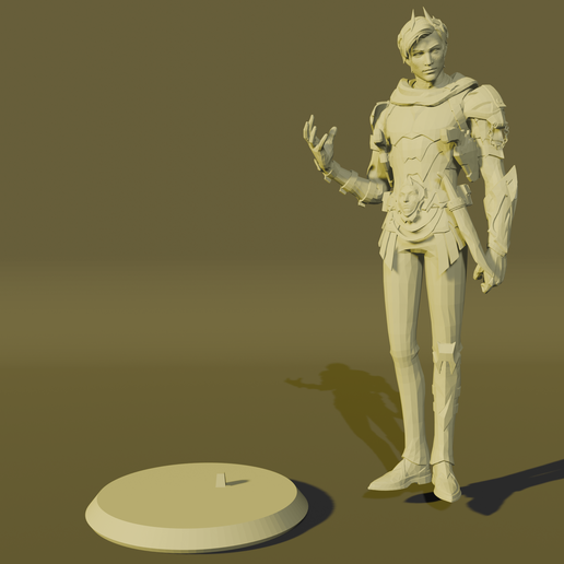 🤴 King Midas Skin Form Fortnite "Ascendant Midas" Greek Gods・ STL File ...