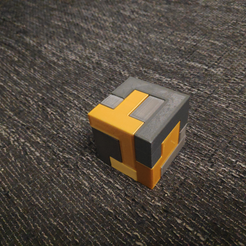 3D print Puzzlecad version of dgontier’s Interlocking Puzzle Cube #2・Cults