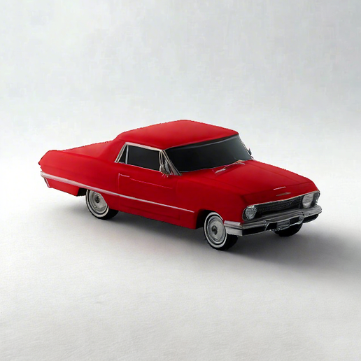 STL file Car Vehicle 06 Chevrolet Impala 1963 🚗 ・3D printer model to ...