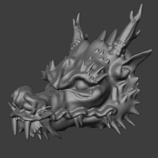 OBJ file Dragon 🐉 ・3D printer model to download・Cults