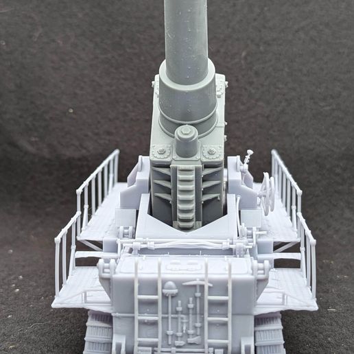 🇩🇪 Self-propelled siege mortar Karl Gerat VI "Ziu" 040 (Mörser Karl ...