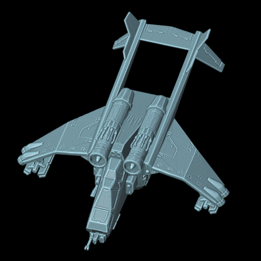 🛰 Space Marine Valkyrie Gunship model and keychain from hammer of war ...