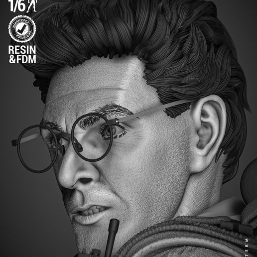 3D file WICKED MOVIES EGON SCULPTURE: TESTED AND READY FOR 3D PRINTING ...