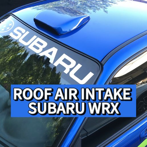 🚗 Subaru air intake rally style・ STL File for 3D printing・Cults