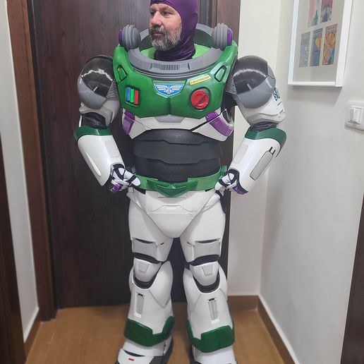 ⭐ Buzz Lightyear Armor for Cosplay・3D Print with the Prusa MK4s 3D ...