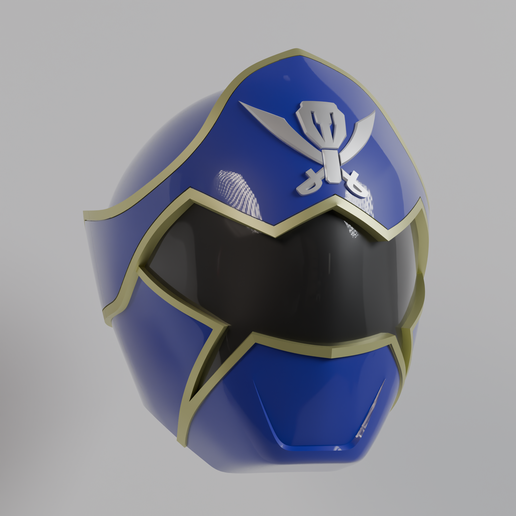 🪖 Power Rangers Super Megaforce / Kaizoku Sentai Gokaiger – Gokai Blue ...