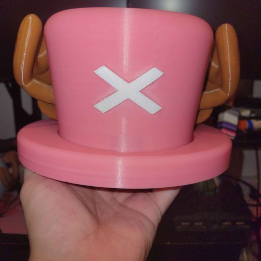 3D printed Chopper Hat Deckbox - One Piece Inspired - Holds 100 Cards ...