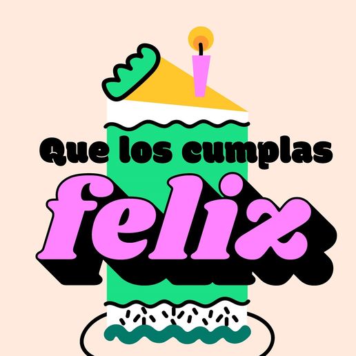 Archivo STL Pastel Feliz Cumple 🍰 ・Plan de impresora 3D para descargar・Cults