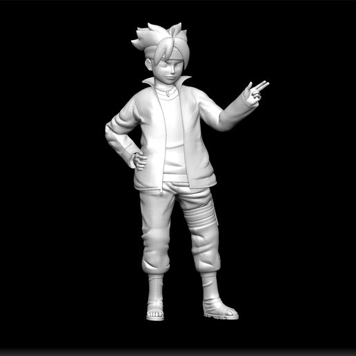STL file Boruto Figure STL - Anime Character - Naruto Next Gen - Ninja ...