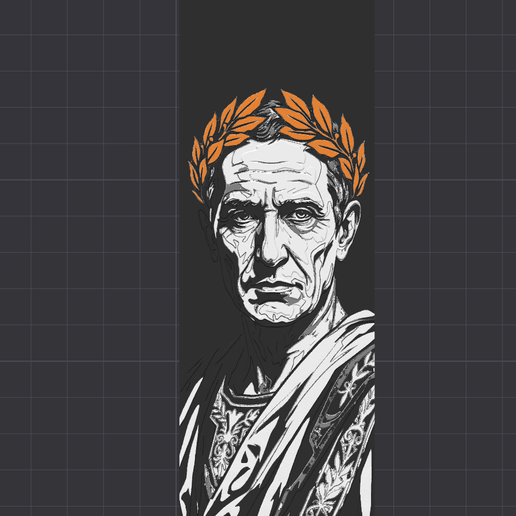 julius caesar headshot
