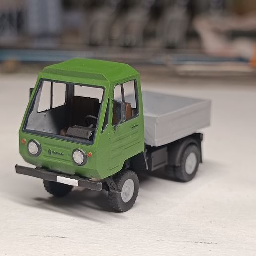 🛤️ Multikára/ Multicar m25 H0 1/87・ STL File for 3D printing・Cults