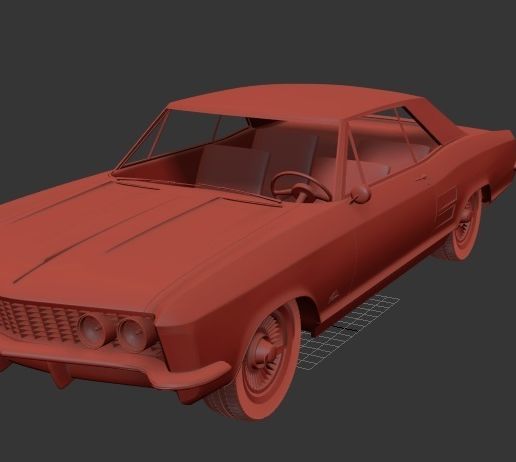 🚗 Buick Riviera 1963・ STL File for 3D printing・Cults