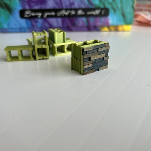 STL file Rustic stone tile 🏘️ ・Design to download and 3D print・Cults
