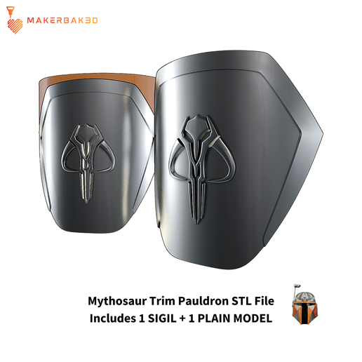 3D file Season 3 Mythosaur Trim Shoulder Armor 🎭 ・3D printer model to ...